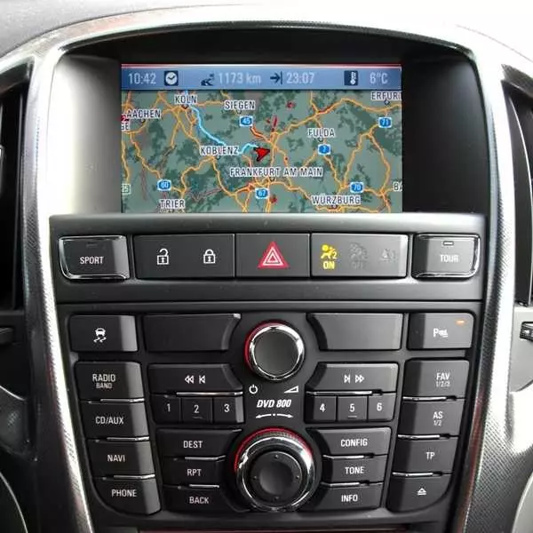 DVD GPS Opel 2014 2015 DVD800 MY2009 / 2010 navigation Europe