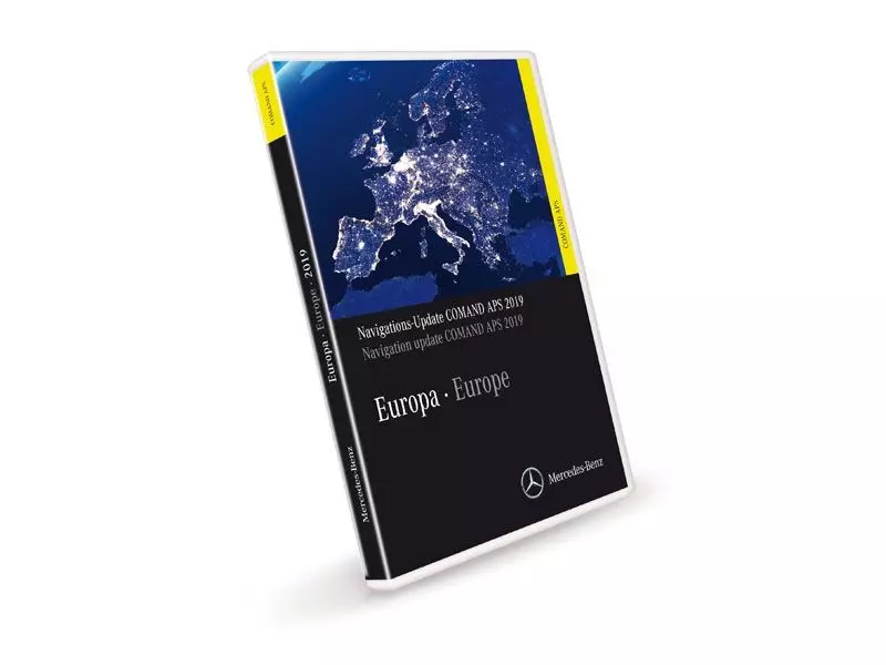 DVD GPS MERCEDES 2019 Comand APS NTG2.5 navigation Europe