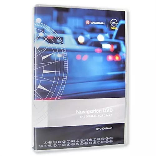 DVD GPS Opel Vauxhall 2013 2014 DVD100 Delphi navigation Europe