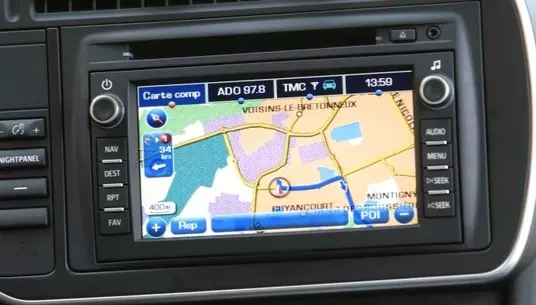 DVD GPS Saab 93 9-3 2018 Denso navigation Europe