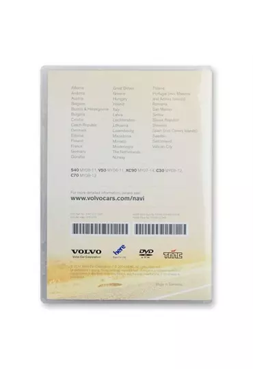 DVD GPS Volvo 2017 2018 RTI MMM+ HDD Europe navigation