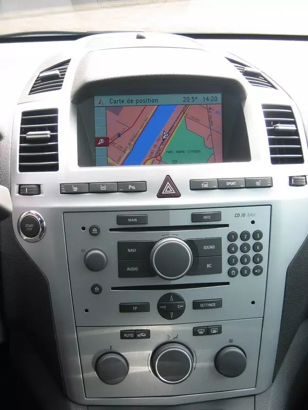 CD GPS Opel Vauxhall 2014 2015 EHU / CD70 Europe Navigation