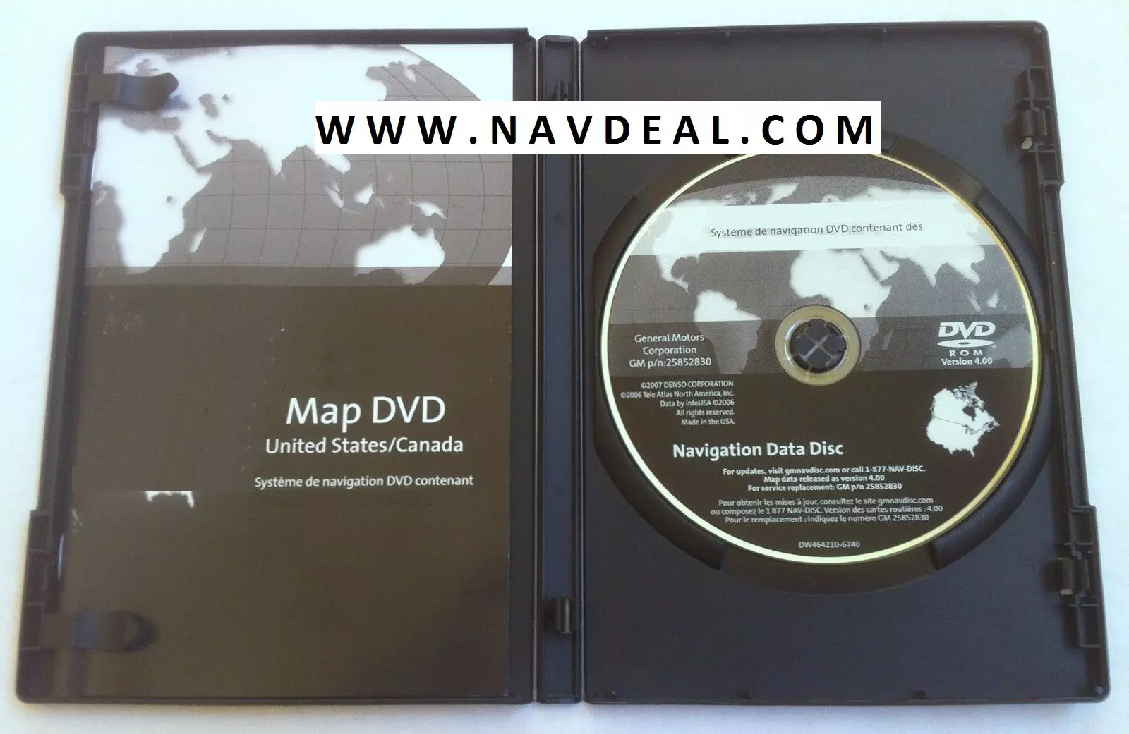 DVD GPS Chevrolet 2019 Corvette Denso GM Navigation Europe