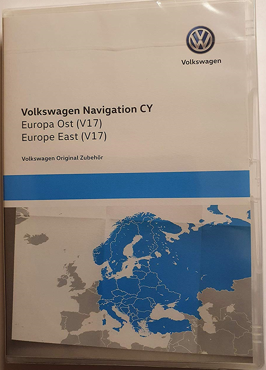 DVD GPS Volkswagen 2020 V17 RNS510 RNS810 travelpilot CY Europe navigation