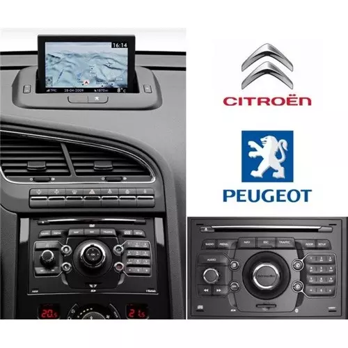 SD USB GPS Peugeot Citroen 2020 ( 2020-1 ) NG4 Wipcom 3D Navidrive ...