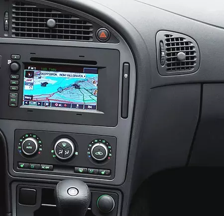 DVD GPS Saab 95 9-5 2015 Denso Europe navigation