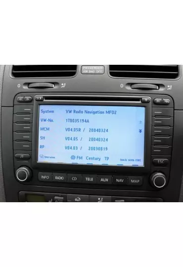DVD GPS Volkswagen 2019 2020 V17 Blaupunkt ( EX VX ) RN S2 RN-S2 MFD ...