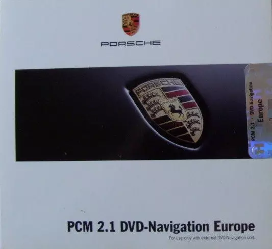 DVD GPS Porsche 2015 2016 PCM2.1 Europa navigation